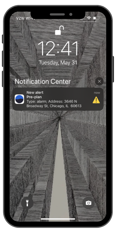 High Hazard Dispatch Notifications for Dangerous Buildings - FlowMSP