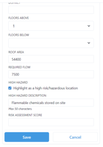 High Hazard Dispatch Notifications for Dangerous Buildings - FlowMSP