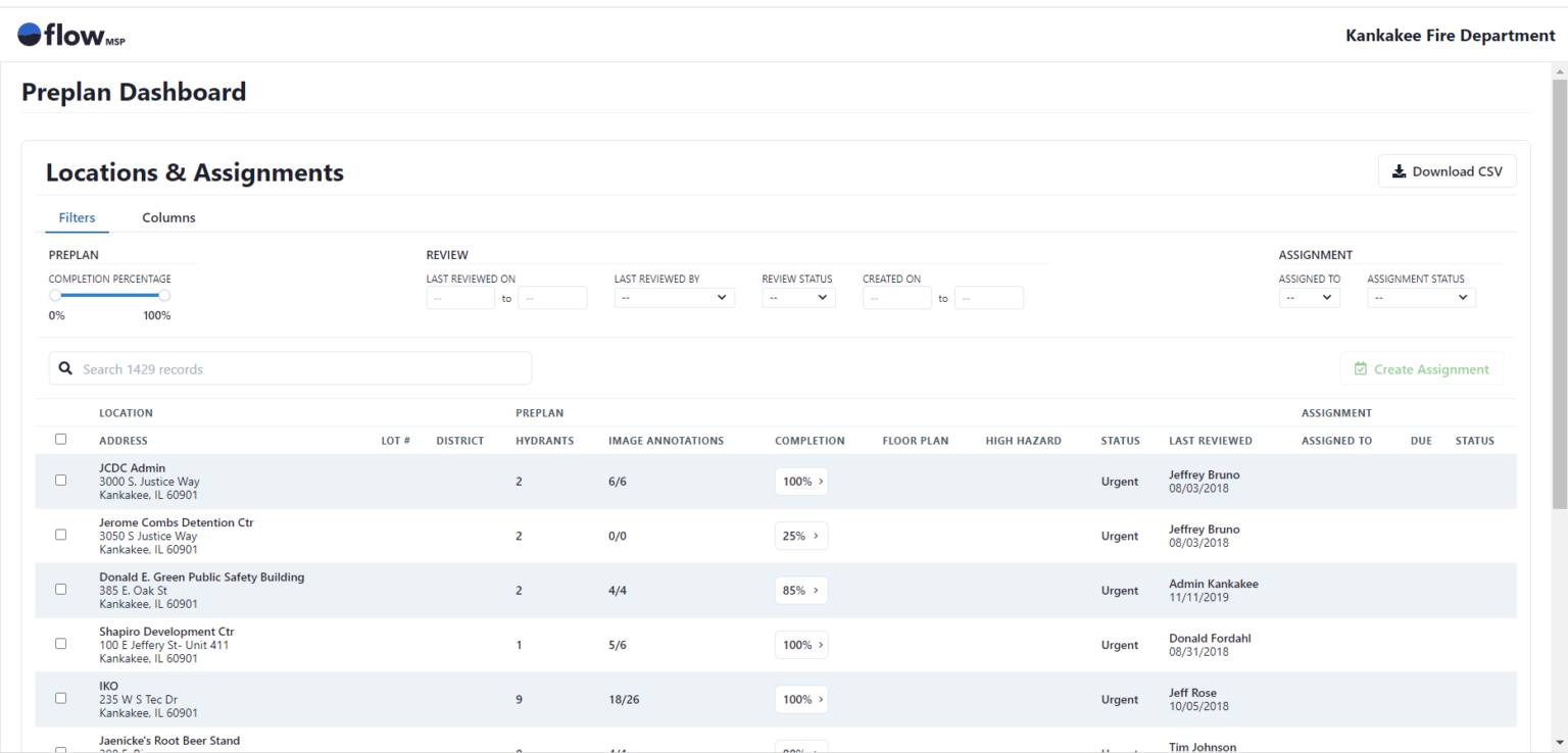 FlowMSP Admin Dashboard Tool - Pre-Incident Planning
